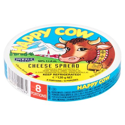 Happy Cow Triangle Cheese Spread 120g | PnP