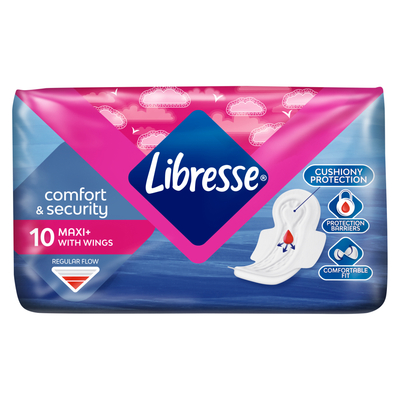 Libresse Normal Cotton Feel Maxi Pads 10 Pack | Smart Price Specials ...
