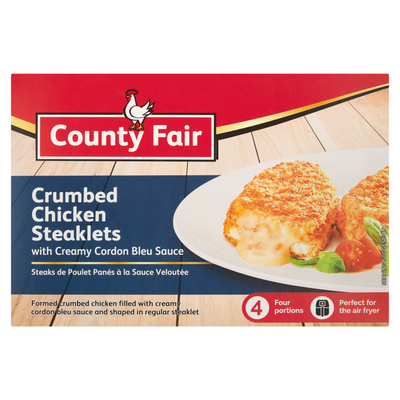 County Fair Chicken Steaklets Cordon Bleu 360g | PnP