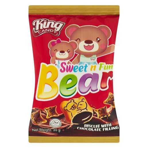 King Candy Sweet n Fun Bear Biscuits 35g | PnP