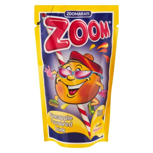 Zoom Pineapple Juice 200ml X 24 | PnP