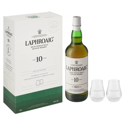 Laphroaig 10 Year Single Malt Gift Set | PnP