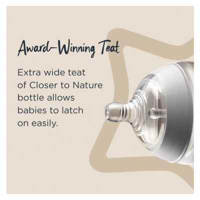 Tommee Tippee Closer To Nature Baby Bottle 260ml 2 Pack | PnP