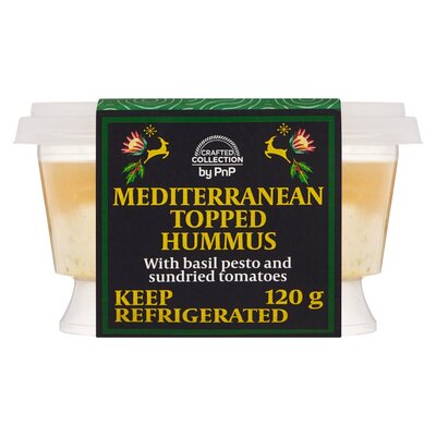 Crafted Collection Mediterranean Topped Hummus 120g | PnP