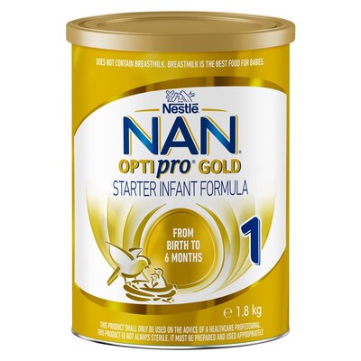Nestle Nan Optipro Gold Stage 1 Gold Milk Powder 1.8kg | PnP