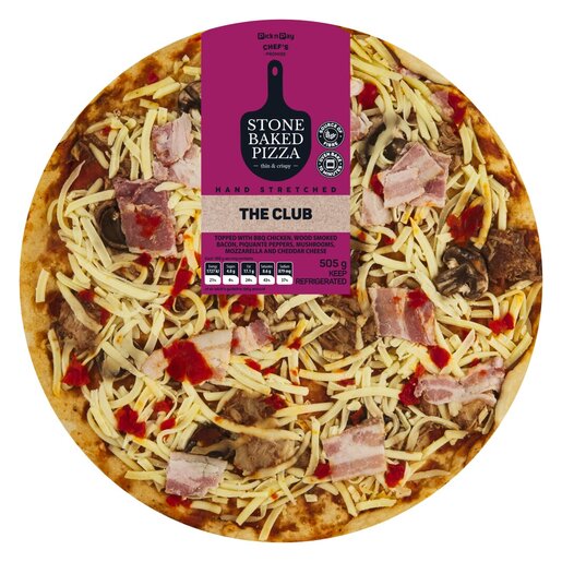 PnP Large BBQ Chicken, Bacon & Mushroom Pizza 505g | PnP
