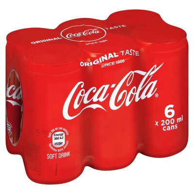 Coca-Cola Can 200ml x 6 | Smart Price Specials | PnP Home