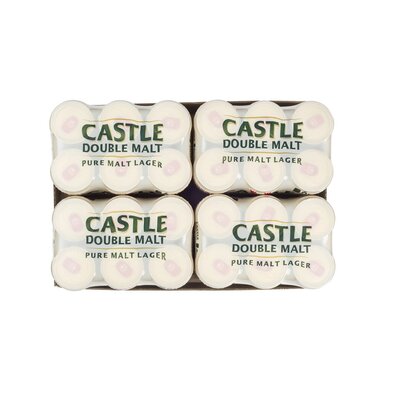 Castle Double Malt Beer 24 x 410ml | PnP