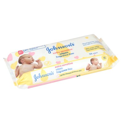 Johnson's Baby Extra Sensitive Wet Wipes - 56 Wipes | Smart Price ...