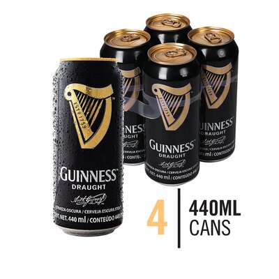 Guinness Draught Can 4 x 440ml | PnP