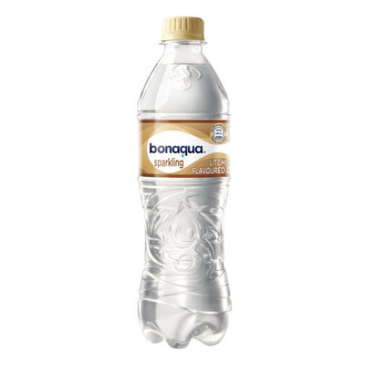 Bonaqua Litchi Flavoured Sparkling Water 500ml x 24 | PnP