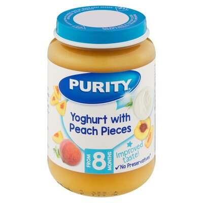 Purity Jar Peaches & Yoghurt 200ml from 8 Months | PnP
