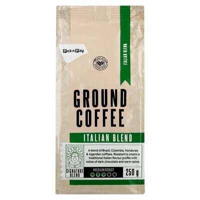 PnP Italian Blend Ground Filter Coffee 250g | PnP