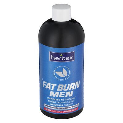 Herbex Mens Fat Burn Concentrate 400ml | PnP