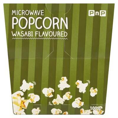 PnP Wasabi Flavoured Pop Up Microwave Popcorn 100g | PnP