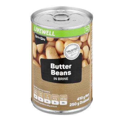 PnP Live Well Butter Beans 410g | Smart Price Specials | PnP Home