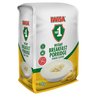 Iwisa Instant Breakfast Porridge Banana 1kg | PnP
