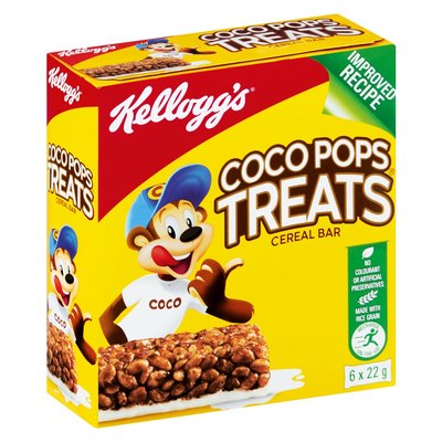 Kellogg's Coco Pops Treat Cereal Bars 6x 22g | PnP