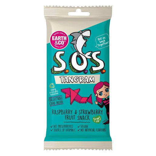 Earth & Co Sos Tangram Strawberry & Raspberry 20g | PnP