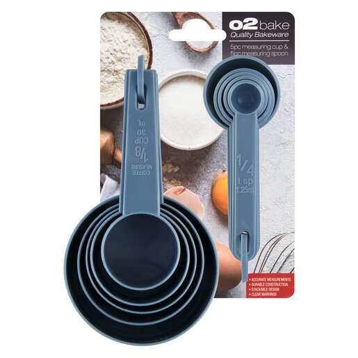 O2 Bake Measuring Cup & Measure Spoon 2 Piece | PnP