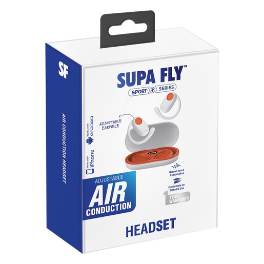 Supa Fly White & Orange Air Conduction | PnP