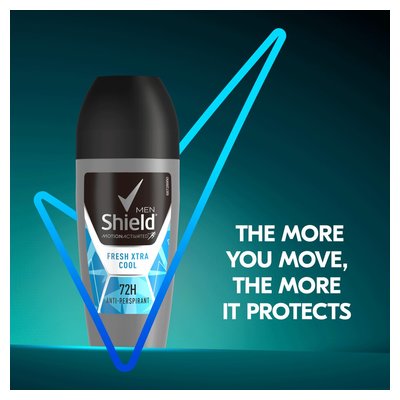 Shield Men Fresh Xtra Cool Antiperspirant Roll On Deodorant 50ml | PnP