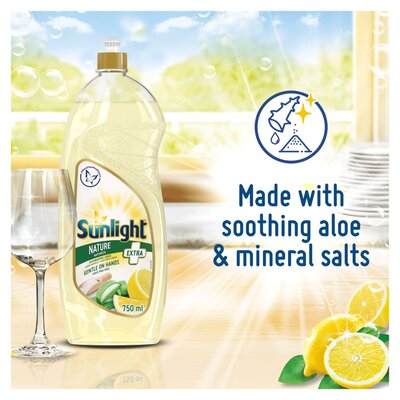Sunlight Nature Degreasing Dishwashing Liquid Detergent 750ml | Smart ...