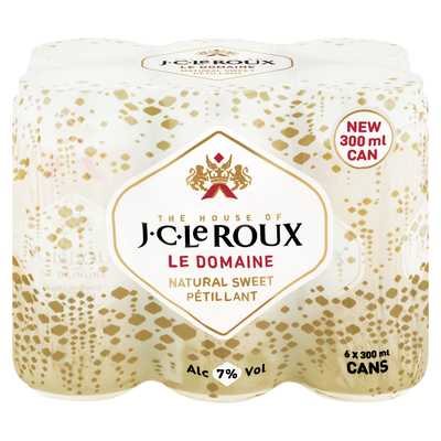 J C Le Roux Le Fleuret Light Can 6 x 250ml | PnP