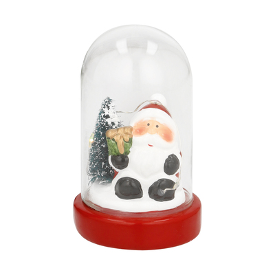 SANTA'S VILLAGE GLASS SANTA DOME 10CM BO | Smart Price Specials | PnP Home