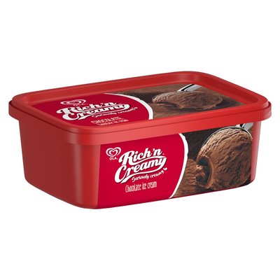 Ola Rich n Creamy Chocolate Flavoured Ice Cream Tub 1.8L | PnP