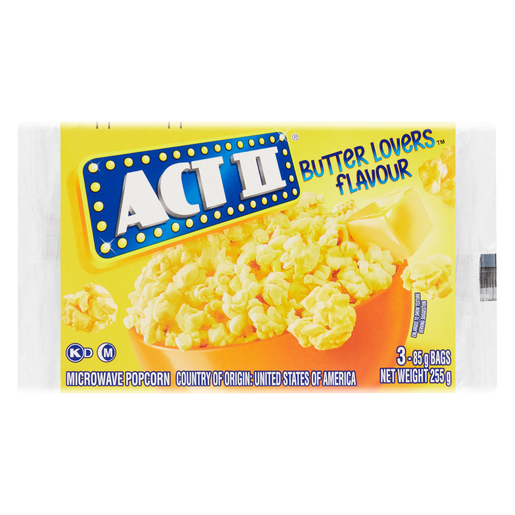 Act II Microwave Popcorn Butter Lovers 85g | Smart Price Specials | PnP ...