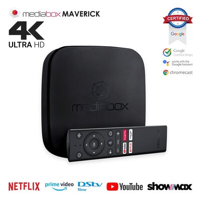 Mediabox Maverick 4K Streaming Box | PnP