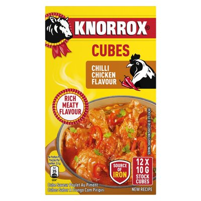 Knorrox Chilli Chicken Stock Cubes 12 Pack | PnP