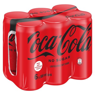 Coca-Cola Zero Can 300ml x 6 | Smart Price Specials | PnP Home