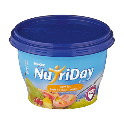 Nutriday Low Fat Fruit Cocktail Yoghurt 600g | PnP