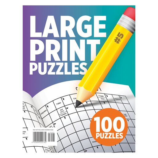 Large Print Crossword | PnP