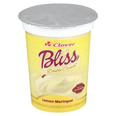 Clover Bliss Lemon Meringue Double Cream Yoghurt 175g | PnP