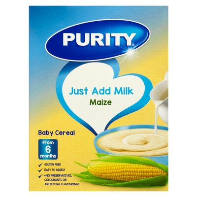 Purity Baby Cereal Maize 200g From 6 Months | PnP