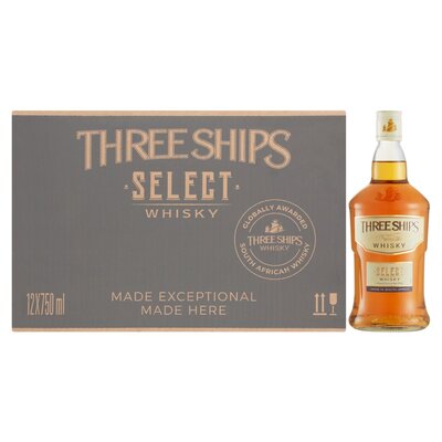 Three Ships Premium Select Whisky 750ml x 12 | PnP