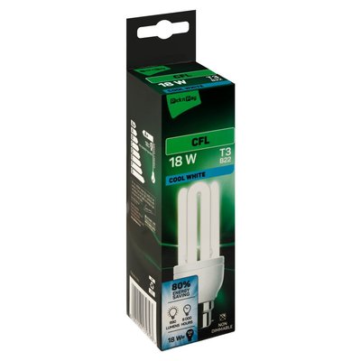 PnP 18w Bayonet Cap Cool White CFL | PnP