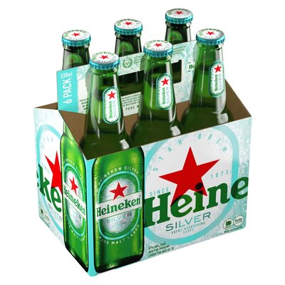 Heineken Silver Beer NRB 6 x 330ml | PnP
