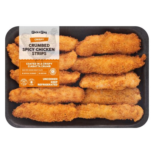 PnP Crumbed Spicy Chicken Strips | PnP