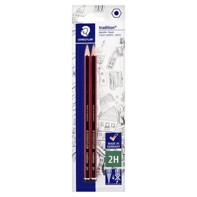 Staedtler Traditional 2h Pencils 2 Pack | PnP