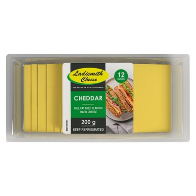 Ladismith Cheddar Cheese Slices 200g | PnP