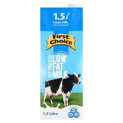 First Choice Uht Low Fat Milk 1.5L | PnP