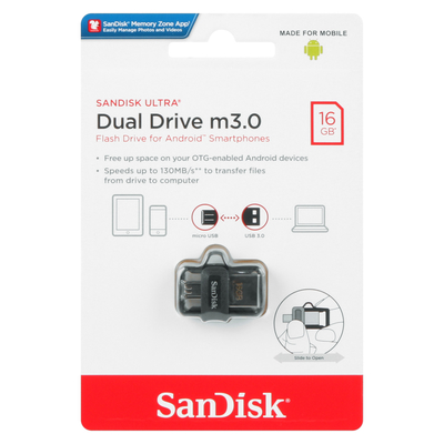 Sandisk Ultra Dual Usb Drive 16gb | PnP