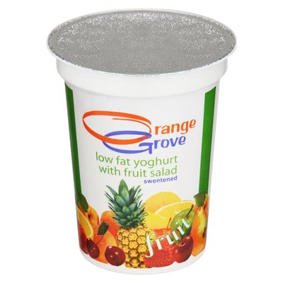 Orange Grove Low Fat Fruit Salad Yoghurt 175ml | PnP