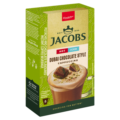 Jacobs Dubai Chocolate Cappuccino 8 x 19.5g | PnP