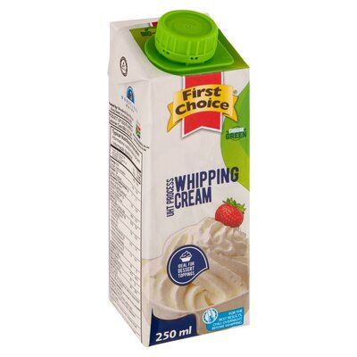 First Choice Uht Process Whipped Cream 250ml | PnP