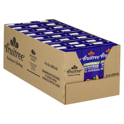 Fruitree 40% Fruit Nectar Blend Tropical 200ml x 24 | PnP